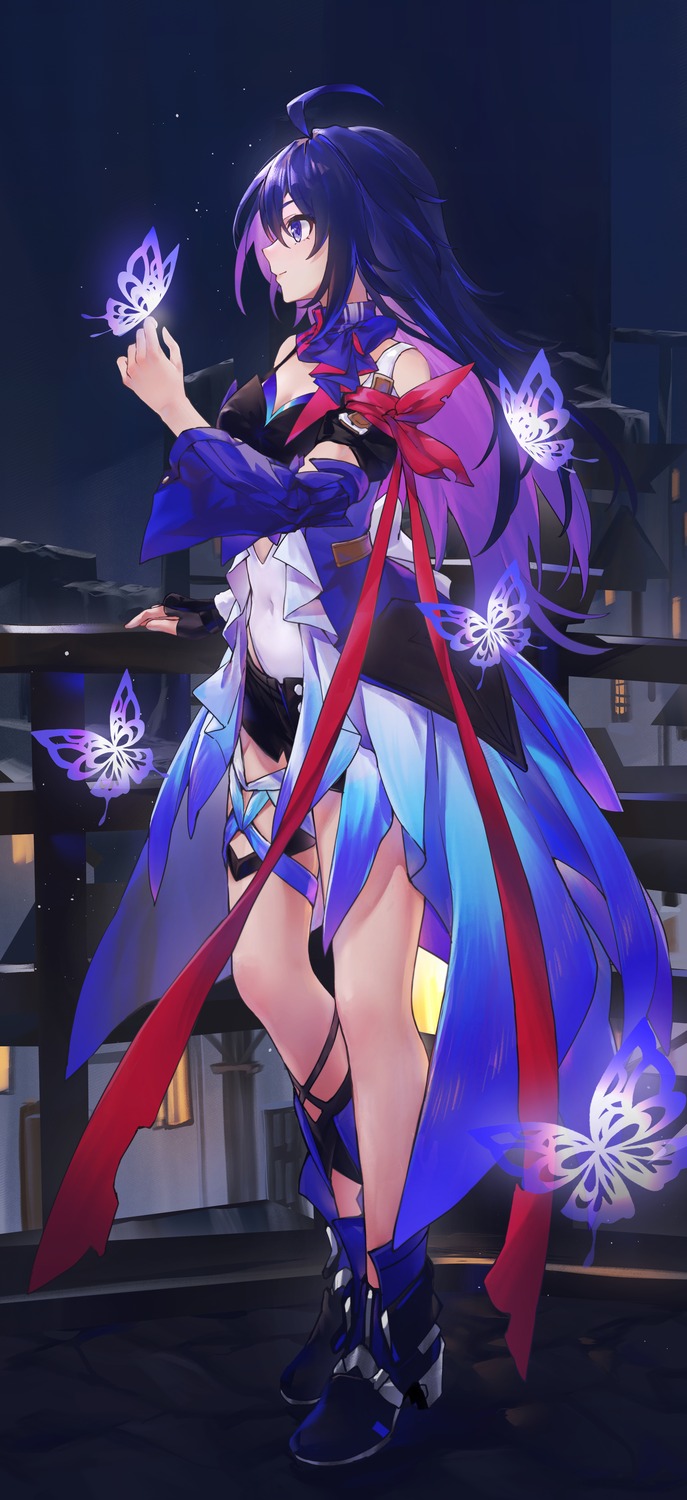 swkl:d honkai: star rail seele (honkai: star rail) cleavage garter heels | #1130759 | yande.re